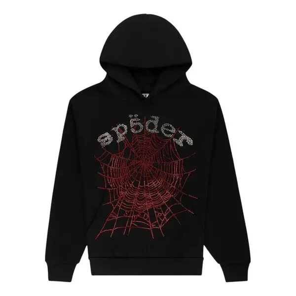 SP5DER Og Web V2 Hoodie - Black