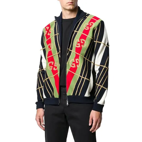 Gucci Bomber Knit Jacket