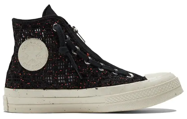 CONVERSE Chuck 70 High Top Sneakers With Speckled Crochet Detail