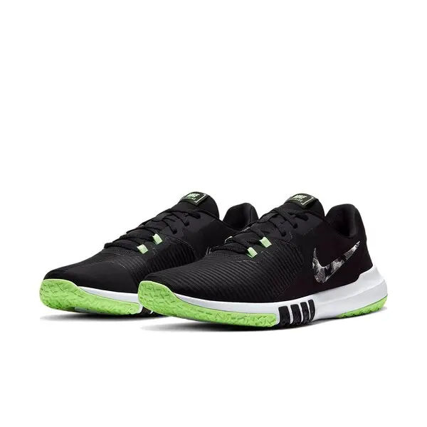 Nike Flex Control 4 Camo Swoosh' Athletic Sneakers
