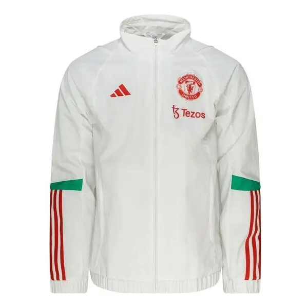 Adidas Manchester United Tiro 23 Presentation Track Jacket - Core White
