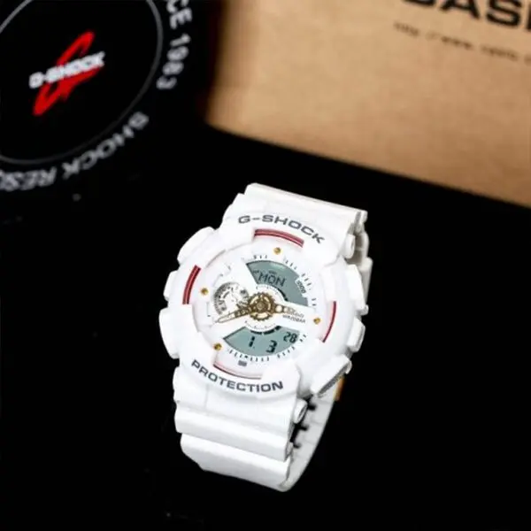 Casio G-shock Analog-digital Watch - White