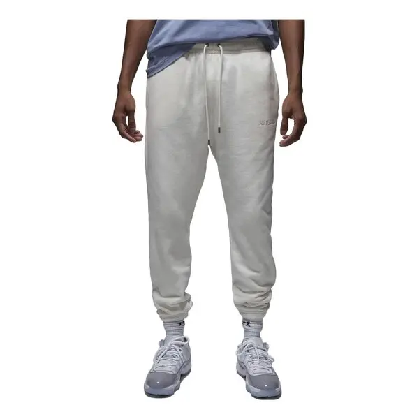JORDAN Aur Wordmark Sweatpants - White