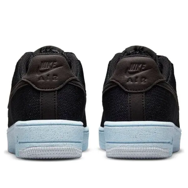 Nike Force 1 Crater Flyknit Sneakers - Black/blue