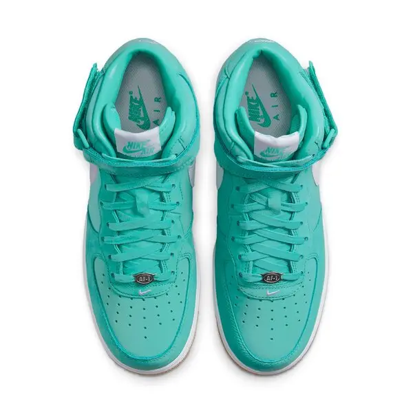 Nike Force 1 Mid Sneakers - Washed Teal