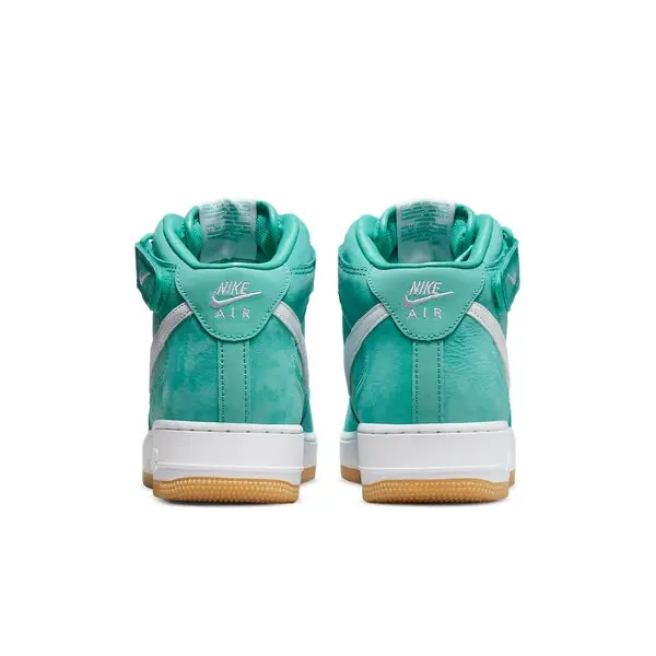 Nike Force 1 Mid Sneakers - Washed Teal