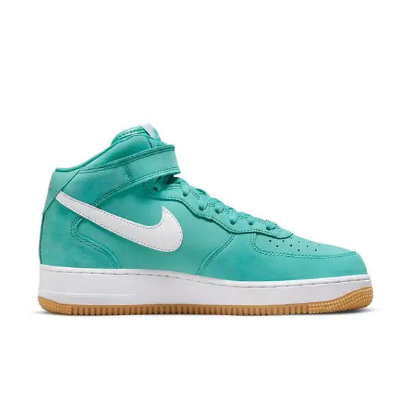 Nike Force 1 Mid Sneakers - Washed Teal