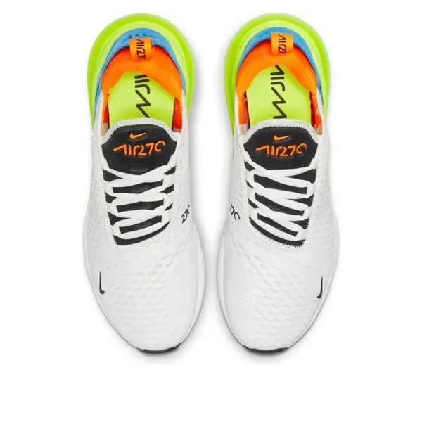 Nike Max 270 Athletic Sneakers - Summit White/white/volt