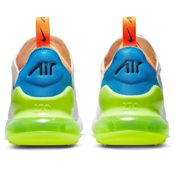 Nike Max 270 Athletic Sneakers - Summit White/white/volt