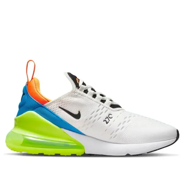 Nike Max 270 Athletic Sneakers - Summit White/white/volt