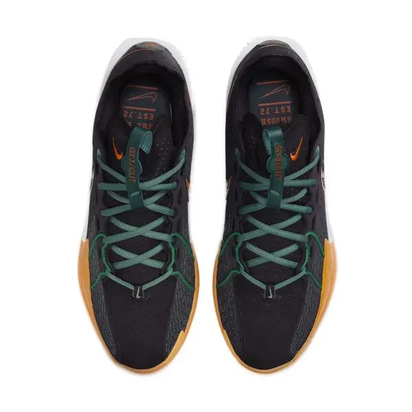 Nike Zoom G.t. Cut 3 "miami Hurricanes" Sneakers - Black/orange/white