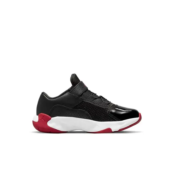 JORDAN Air 11 Cmft Low "black/white/red - Black/red