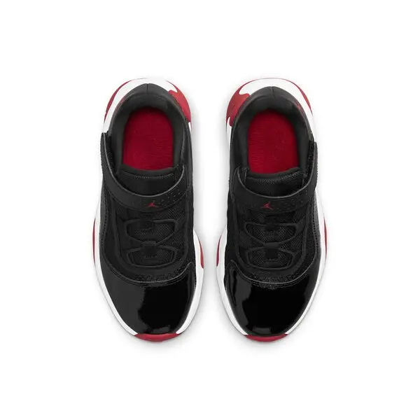 JORDAN Air 11 Cmft Low "black/white/red - Black/red