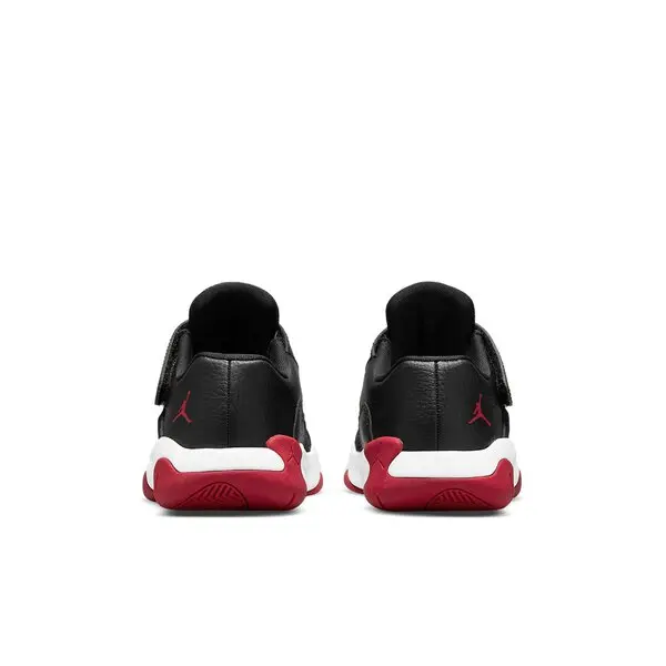 JORDAN Air 11 Cmft Low "black/white/red - Black/red