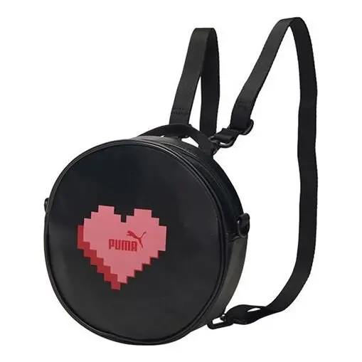 PUMA Round Backpack - Black/red