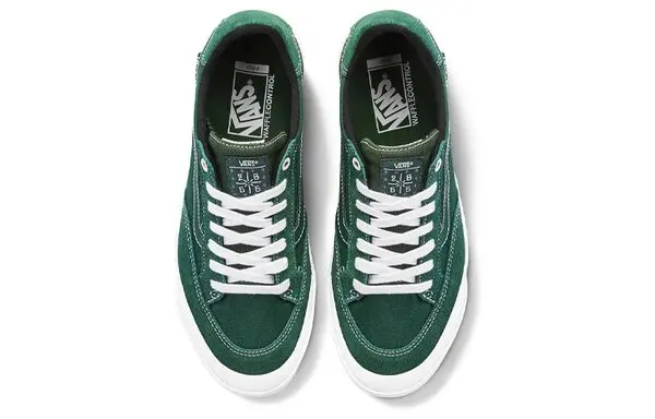 VANS Berle Pro Retro Low Top Skate Shoes - Green