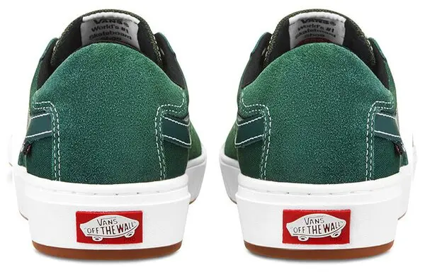 VANS Berle Pro Retro Low Top Skate Shoes - Green