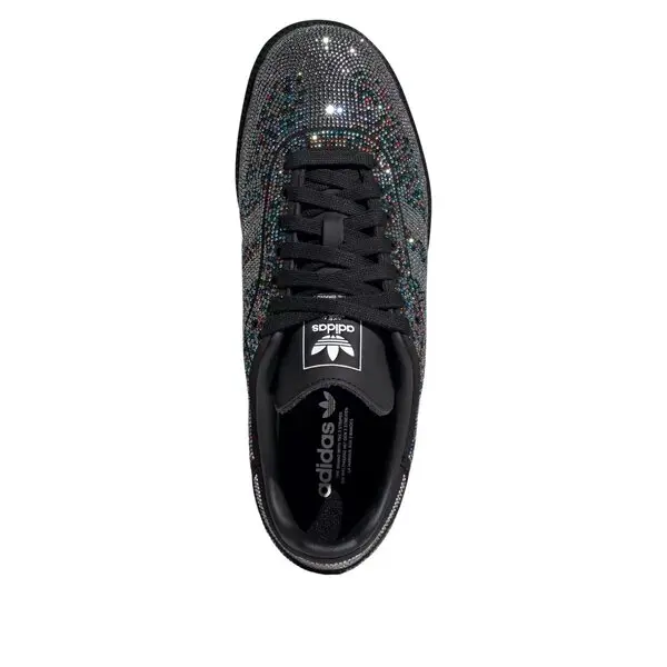Adidas Samba Embellished Sneakers - Core Black/silver Metallic