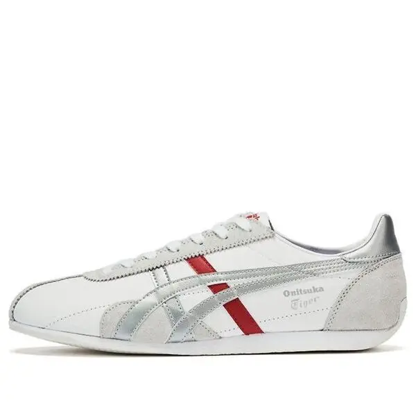 Onitsuka Tiger Runspark "white Silver Red - White/silver/red