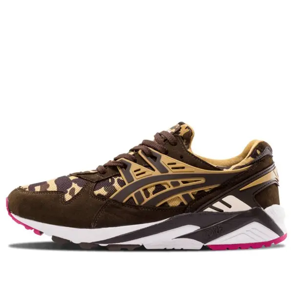 Asics X A Bathing Ape Gel-kayano Trainer Brown Camo - Black/pink