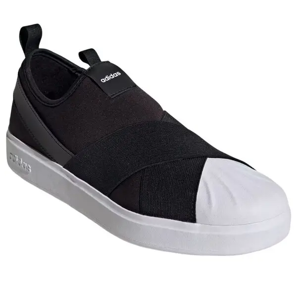 Adidas Streettalk Slip-on Sneakers - Core Black/cloud White/cloud White