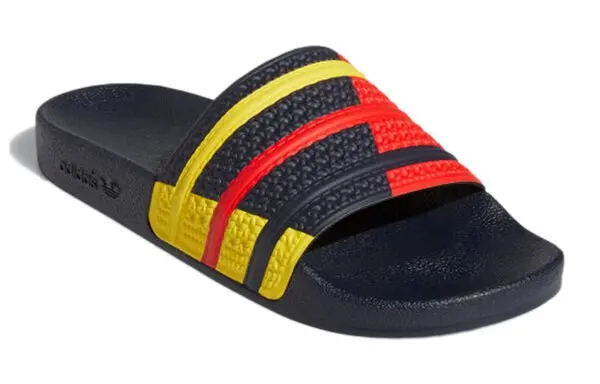 Adidas Adilette Slide - Blue/yellow