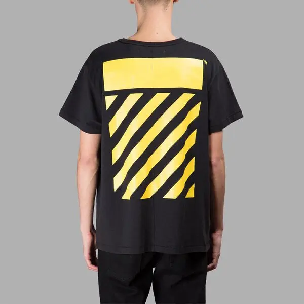 Off-White Virgil Abloh Printing Short Sleeve Version