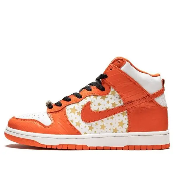 Nike X Supreme Sb Dunk High Pro Sneakers - Orange