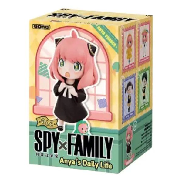 POP MART Spy X Family Anya's Everyday Dlc Figures Sealed Case - Multi-color