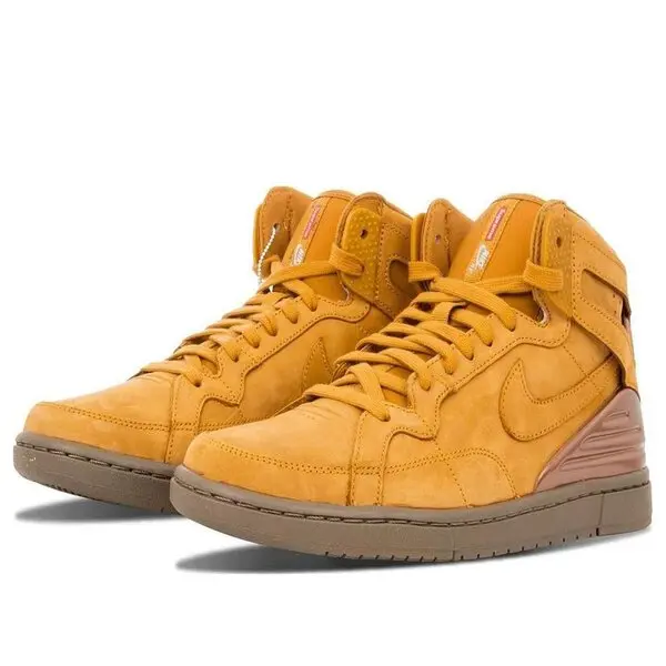 Nike X Supreme Zoom Air 94 Hi "wheat" High-top Sneakers