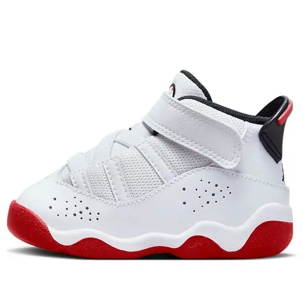 JORDAN 6 Rings Td Sneakers - White/black/university Red