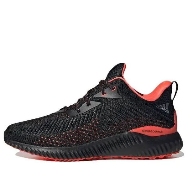 Adidas Alpha Bounce Sneakers - Black/orange