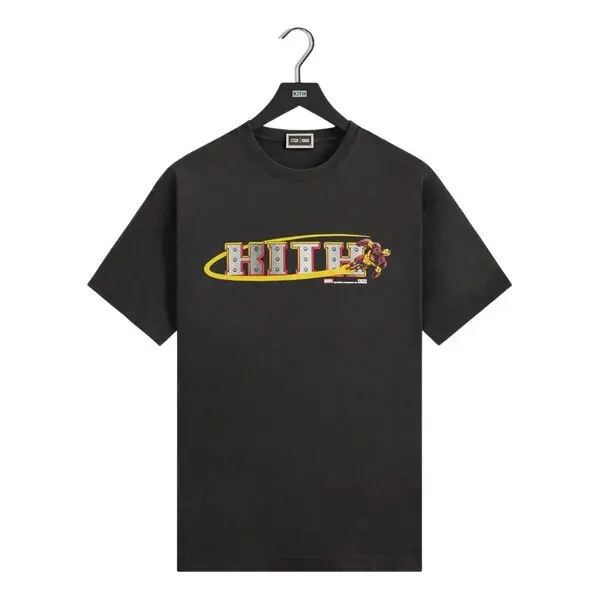 Kith X Marvel Iron Vintage T-shirt - Black