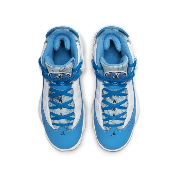 JORDAN 6 Rings "bleached Denim - Blue/white