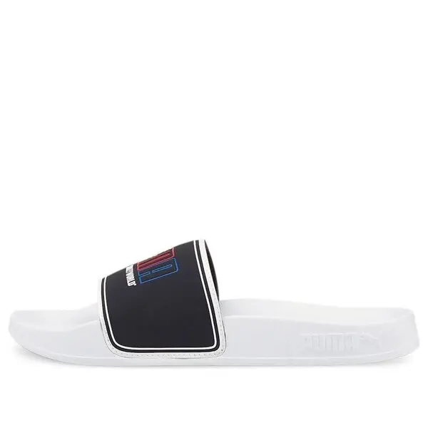 PUMA X Smileyworld Leadcat 2.0 Slides - White/black/high