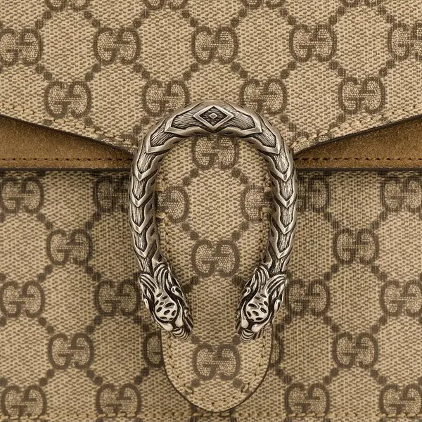 Gucci Dionysus Gg Supreme Mini Bag - Cream