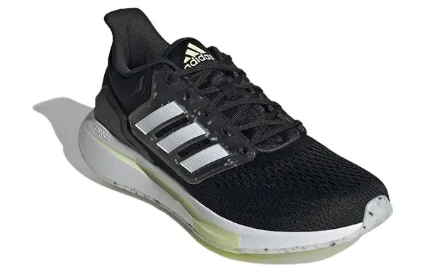 Adidas Eq21 Run Sneakers - Core Black/cloud White/almost Lime