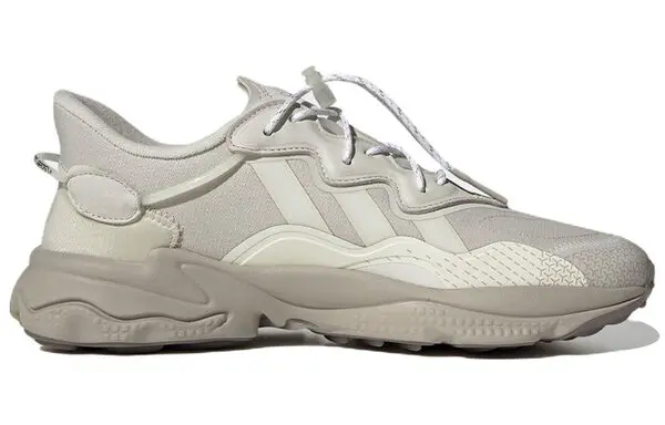 Adidas Ozweego "aluminium Off White" Sneakers - Aluminium/cloud White/off White