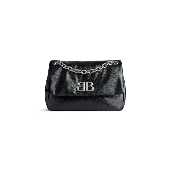 Balenciaga Monaco Mini Bag - Black