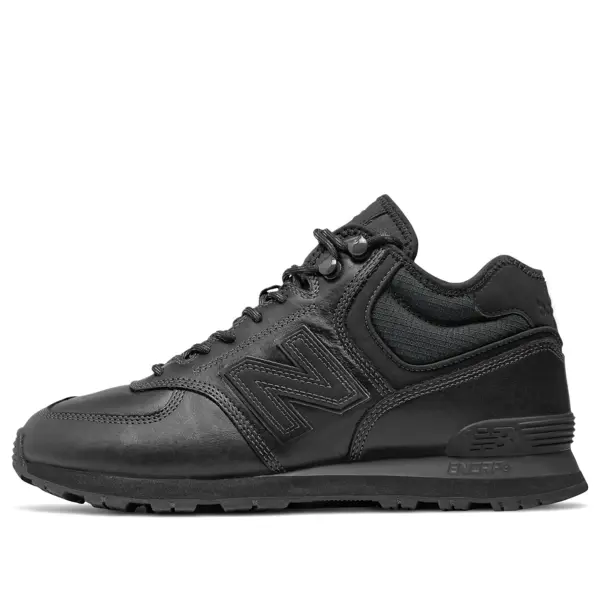 NEW BALANCE 574 Series Mid-top Sneakers - Black