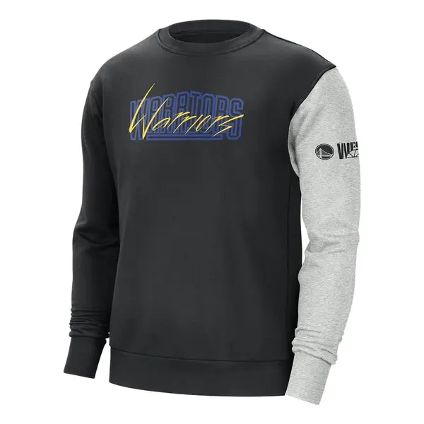 Nike X Nba Golden State Warriors Courtside Sweatshirt