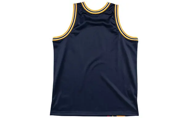 Mitchell & Ness Golden State Warriors Big Face Basketball Vest - Navy