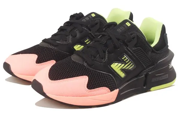 NEW BALANCE Kawhi Leonard X 997s "sunrise - Black/volt/coral