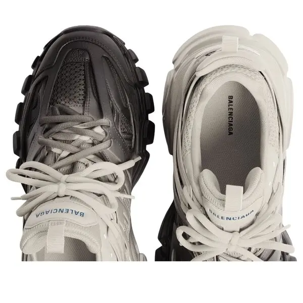 Balenciaga Track Gradient Sneaker - Black/beige