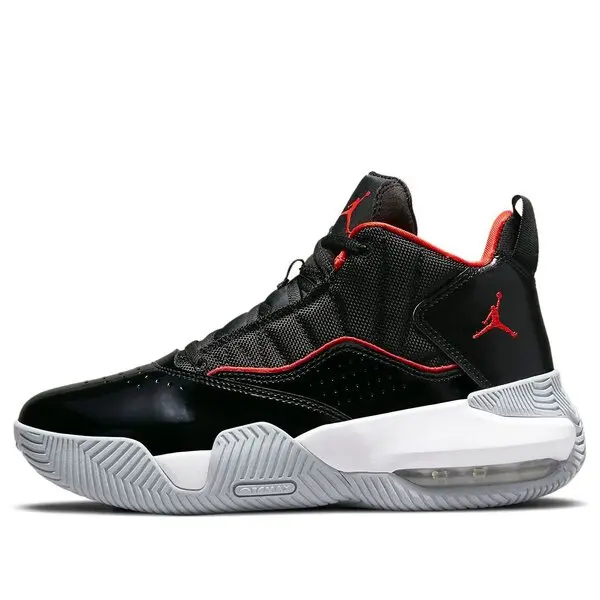 JORDAN Air Stay Loyal 'bred' High Top Sneakers