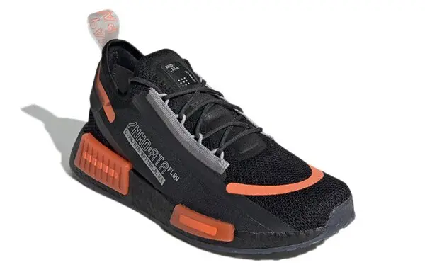Adidas Nmd_r1 Spectoo Low Top Sneakers - Black/orange
