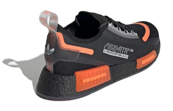Adidas Nmd_r1 Spectoo Low Top Sneakers - Black/orange