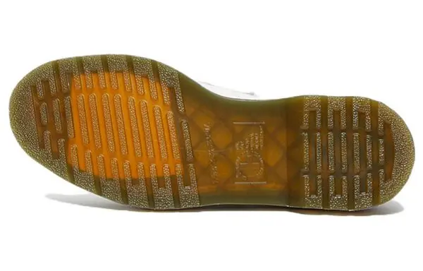 Dr. Martens Adrian Leather Tassel Loafers With Yellow Stitch Detailing