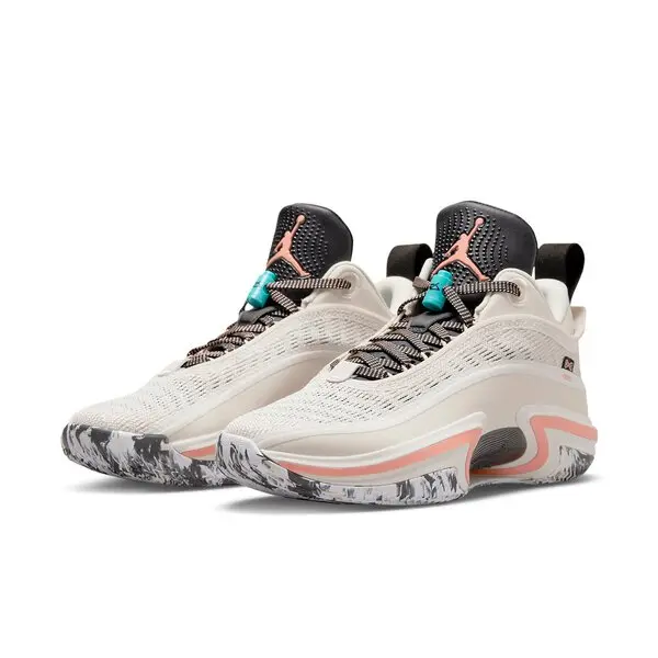 JORDAN Air 36 Low "ground Up - Brown/red/black