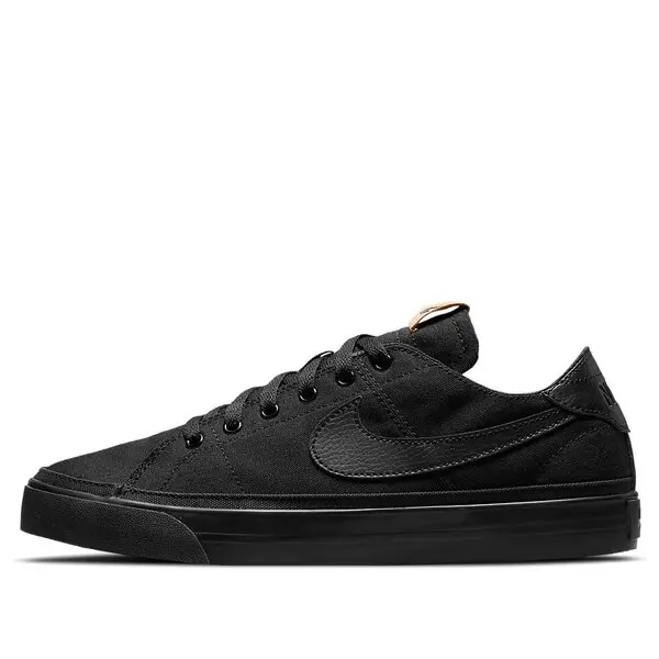 Nike Court Legacy Canvas Cork Sneakers - Black